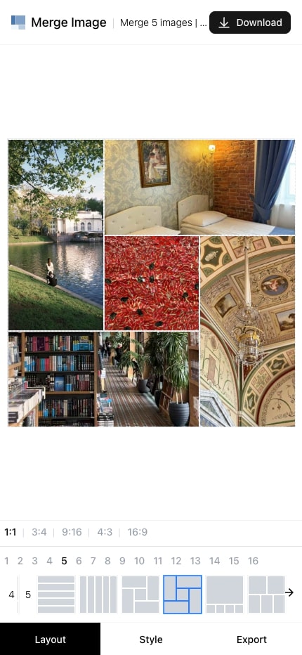 Free Online Photo Grid & Collage Maker - Merge Image